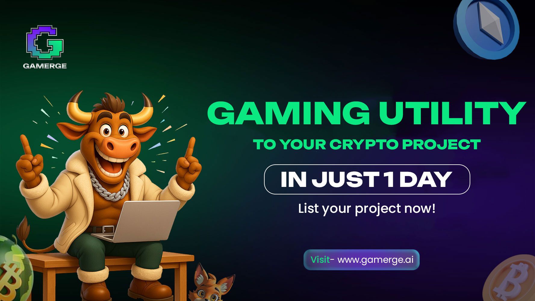 Crypto GameFi, Blockchain Gaming, Token Utility Platform
